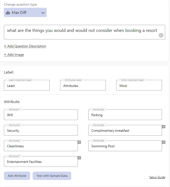 MaxDiff Analysis/Best-Worst Scale for Market Research | BlockSurvey