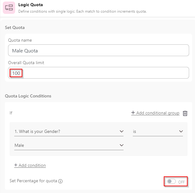 How to use quota management in surveys? | BlockSurvey