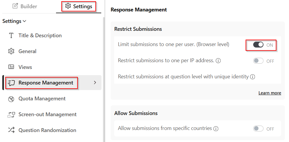 Prevent Duplicate Submission in Forms & Surveys | BlockSurvey
