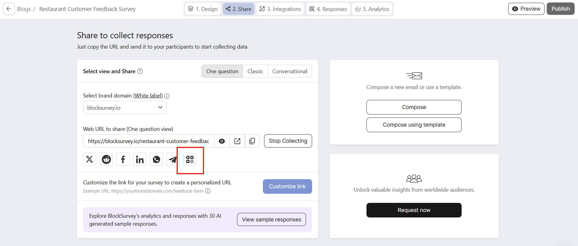 How to Create a QR Code Survey (Step-by-Step Guide) | BlockSurvey