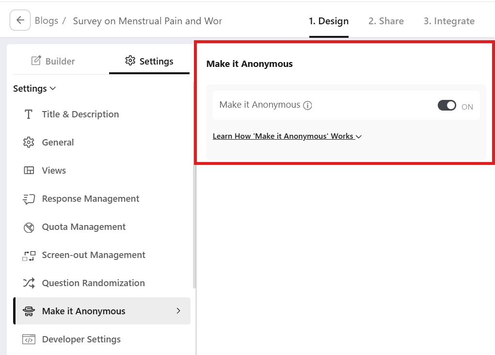 How to Design Anonymous Surveys for Mental Health Stigma Research with ...